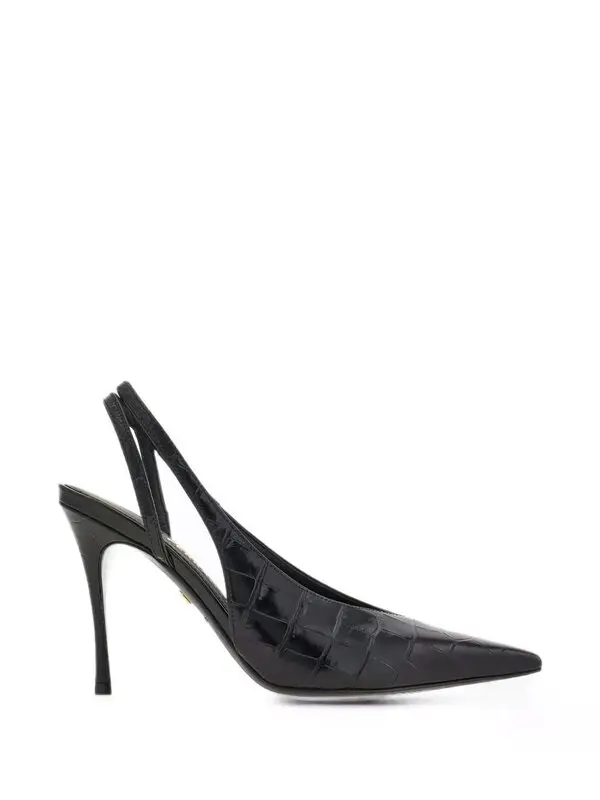 FERRAGAMO Stiletto Slingback - Black