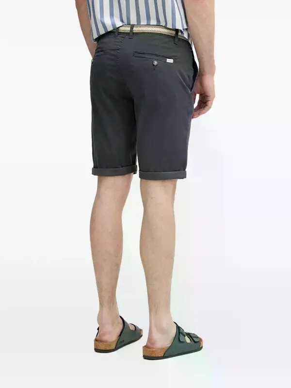 LINDBERGH Belted Rolled-cuff Shorts