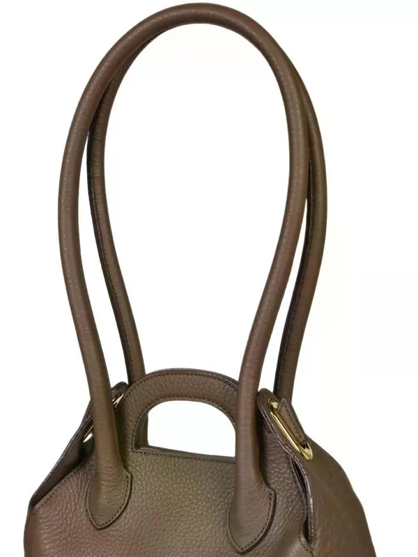 MASU Leather Shoulder Bag - Brown