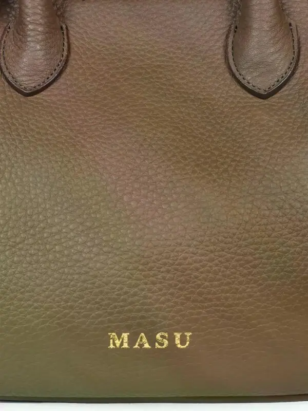 MASU Leather Shoulder Bag - Brown