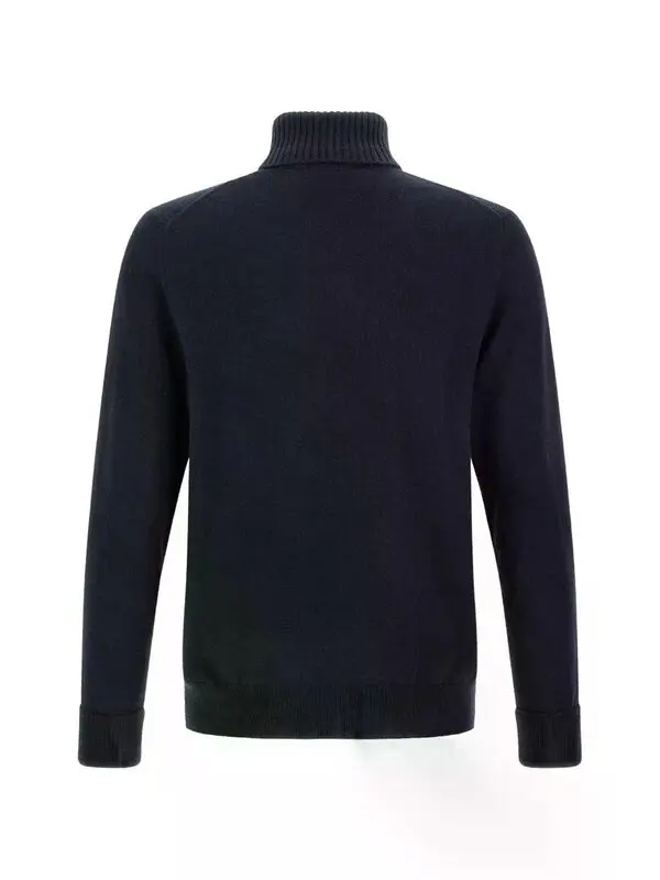 BALLANTYNE Classic Diamond Intarsia Sweater