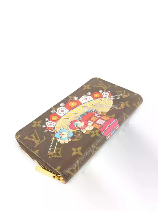 LOUIS VUITTON Vivienne Zippy Wallet - Brown