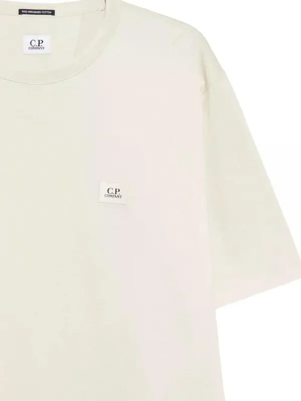 C.P. COMPANY Logo-patch T-shirt