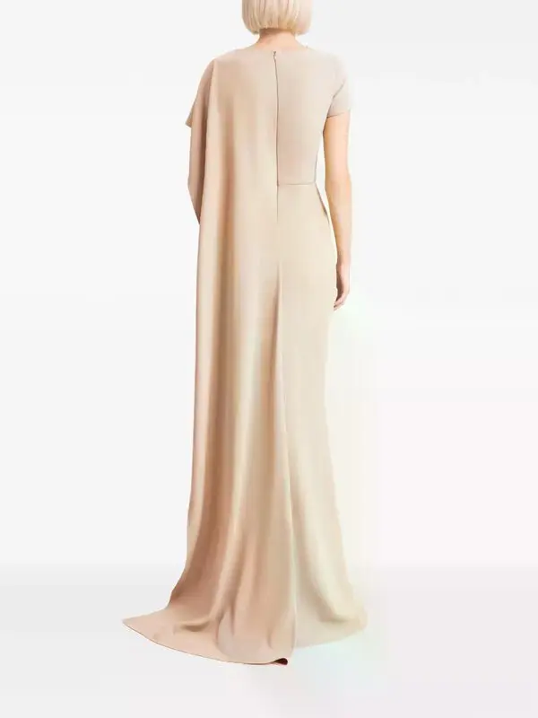 GEMY MAALOUF Asymmetrical Draped Gown