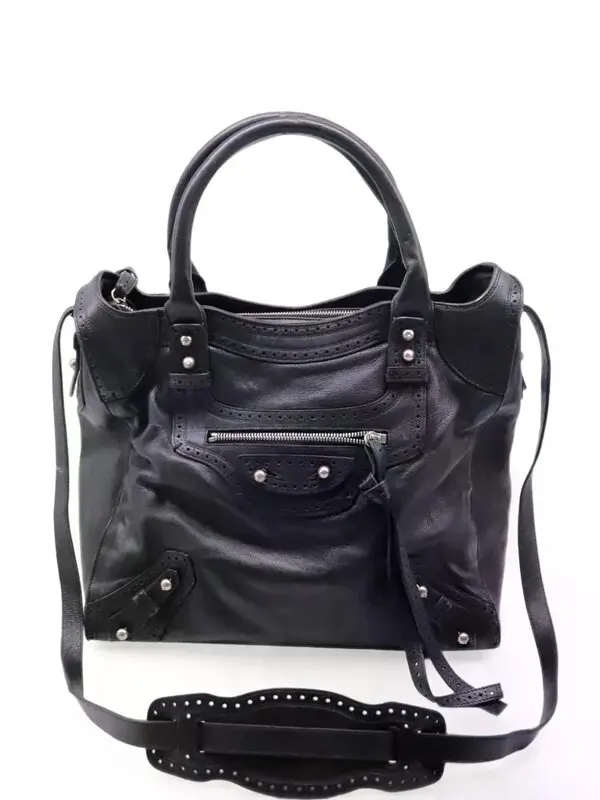 Balenciaga Riva City Tote Bag - Black