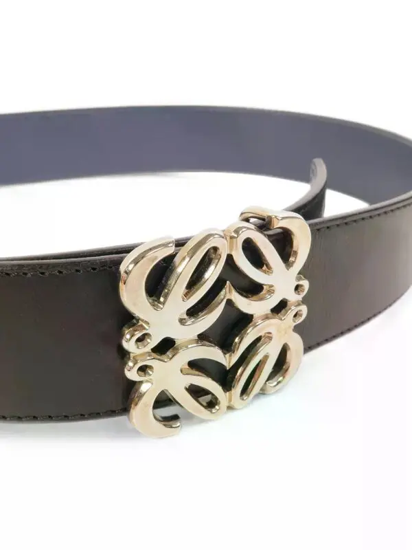 Loewe Reversible Anagram Belt - Black