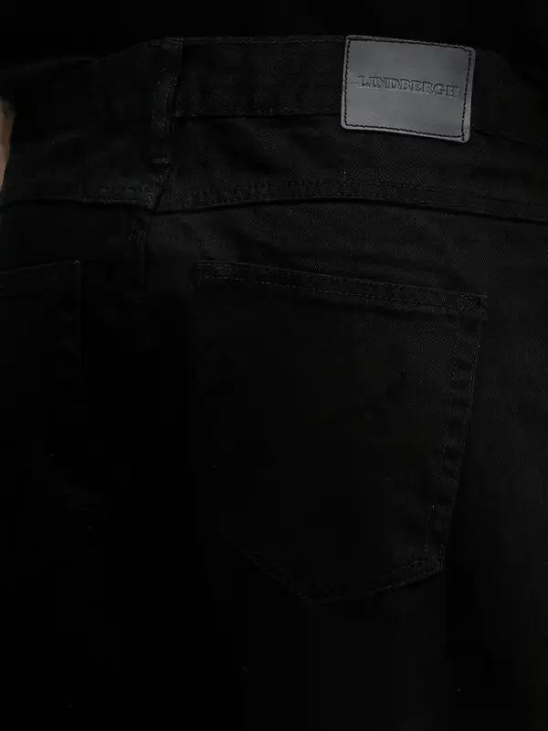 LINDBERGH Logo-patch Straight-leg Jeans