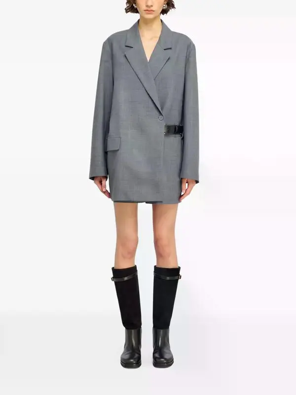 SEMICOUTURE Carmen Belted Jumpsuit Blazer