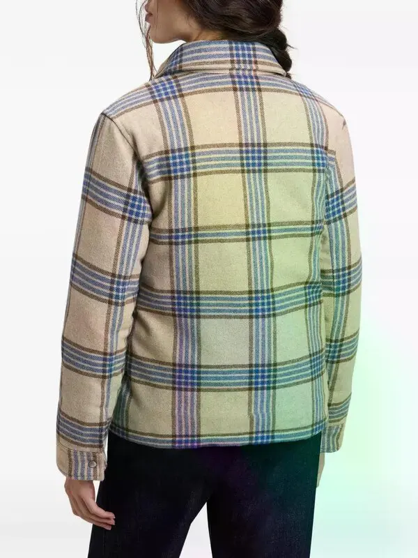 Woolrich Alaskan Check-pattern Shirt Jacket