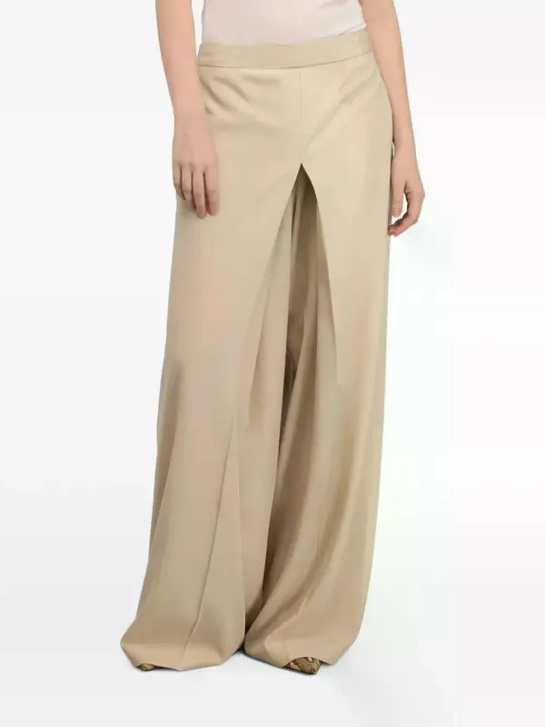 SEMICOUTURE Gala Pleated Palazzo Pants