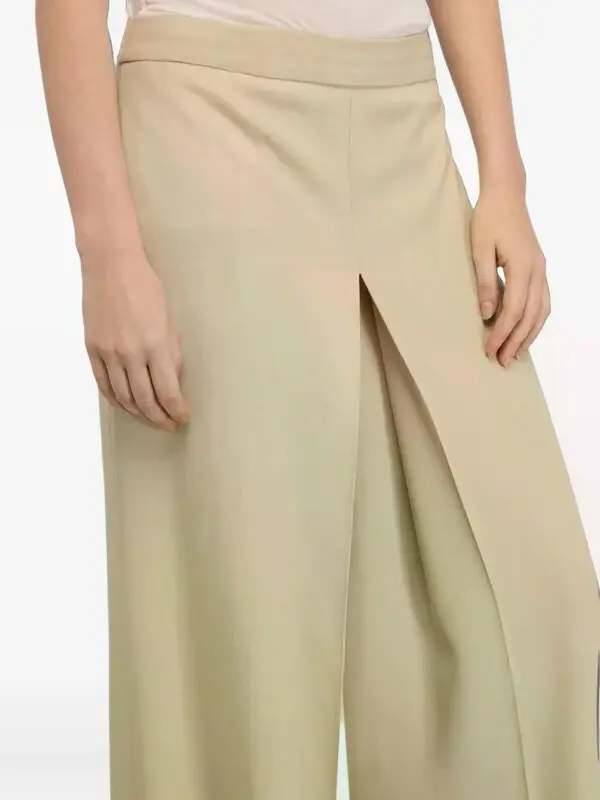 SEMICOUTURE Gala Pleated Palazzo Pants