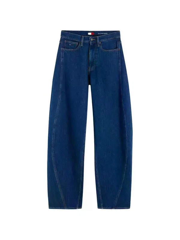 Tommy Hilfiger Ella High-rise Barrel Jeans - Blue