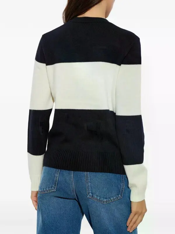 A.p.c. Amelle Striped Wool Sweater