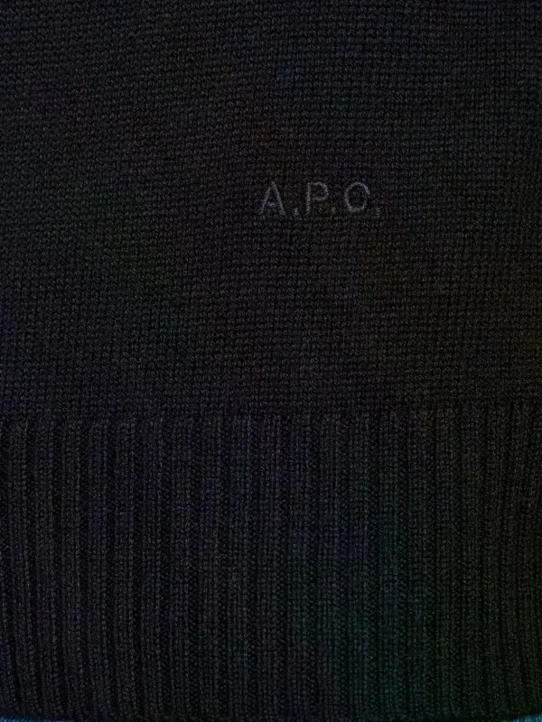 A.p.c. Amelle Striped Wool Sweater