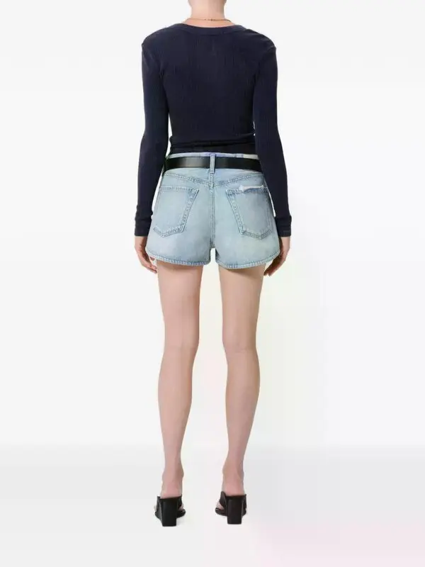 Citizens Of Humanity Abita Mid-rise Denim Shorts