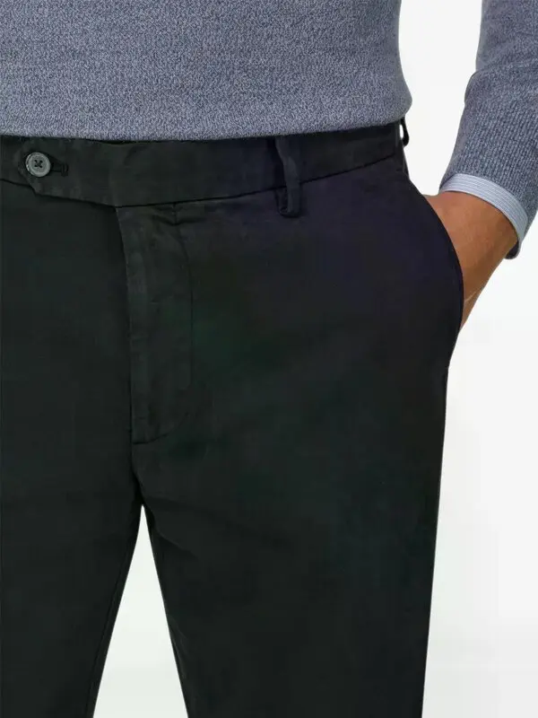 Boggi Milano Trousers In Stretch Cotton