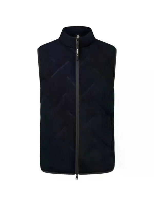 ECOALF Quilted Gilet - Blue