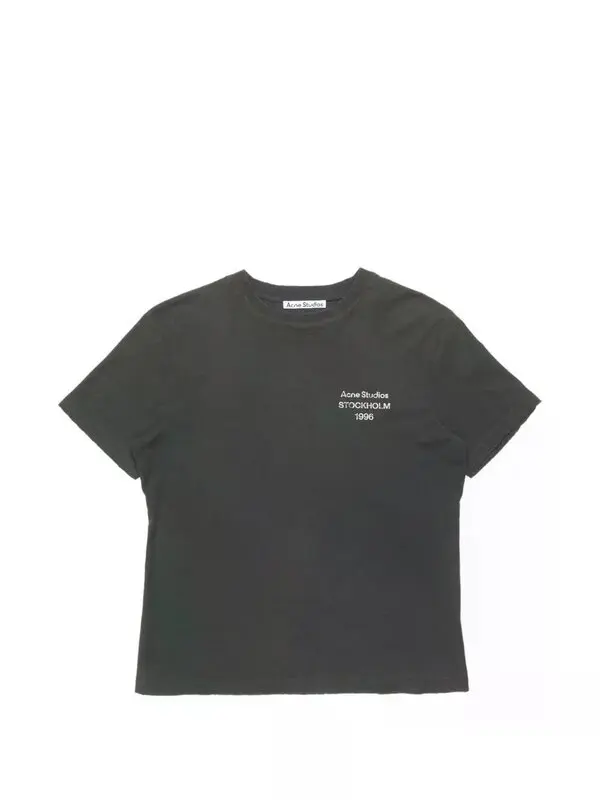 Acne Studios Logo-print T-shirt - Grey