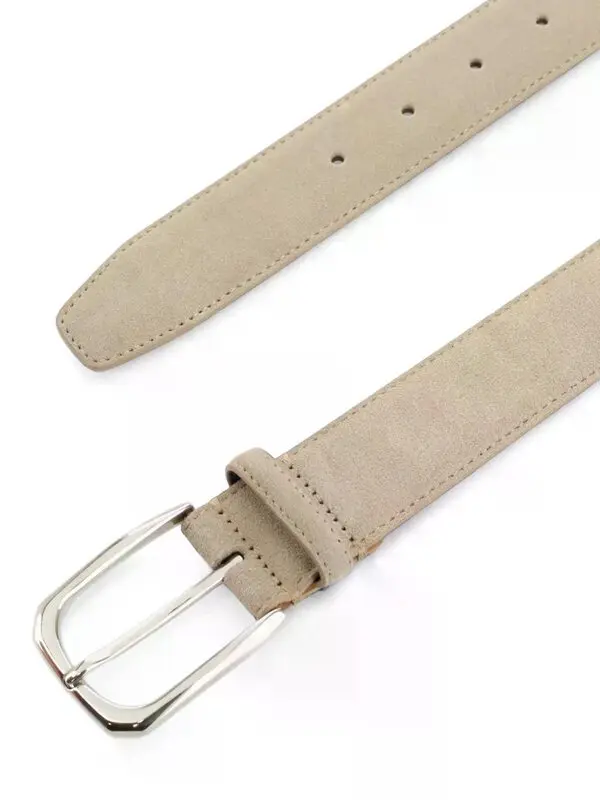 Boggi Milano Suede Leather Belt