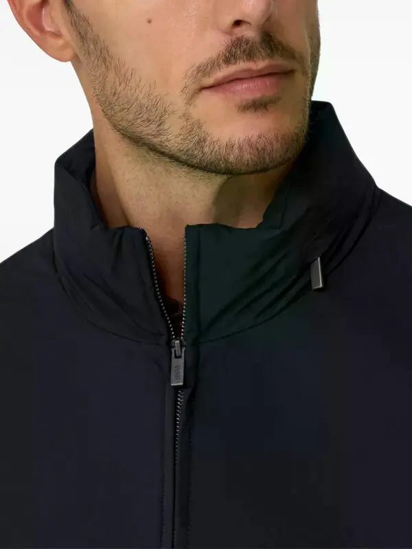 Boggi Milano Bomber In Technical Fabric B Tech