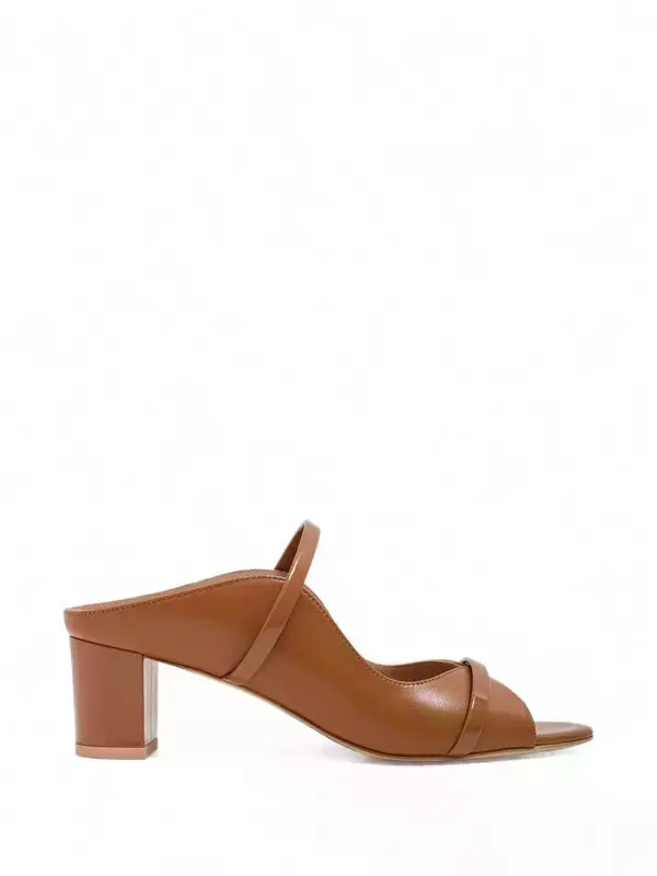 MALONE SOULIERS Norah Leather Sandals - Brown