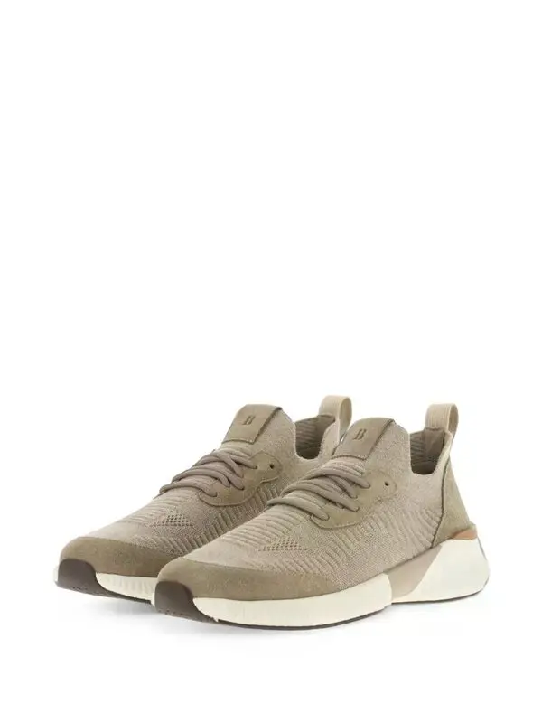 Boggi Milano Willow Trainers In Wool Blend