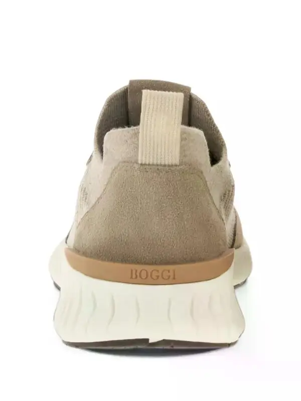 Boggi Milano Willow Trainers In Wool Blend