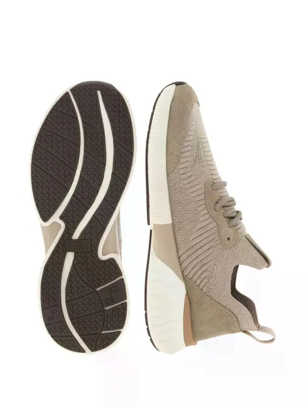 Boggi Milano Willow Trainers In Wool Blend - Neutrals