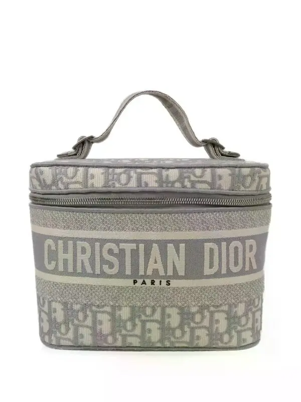 Dior Oblique Travel Vanity Case - Grey