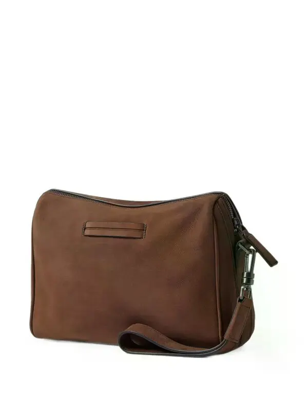 Zegna Secondskin Pouch - Brown