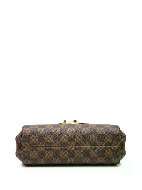 LOUIS VUITTON 2021-2026 Damier Ebene Croisette Satchel - Brown
