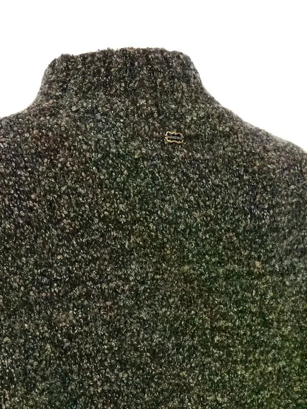 Agnona Bouclé High-neck Sweater