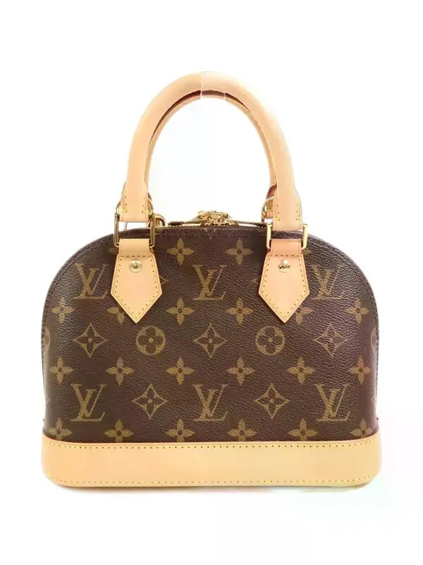 LOUIS VUITTON Bb Alma Monogram Canvas Tote Bag