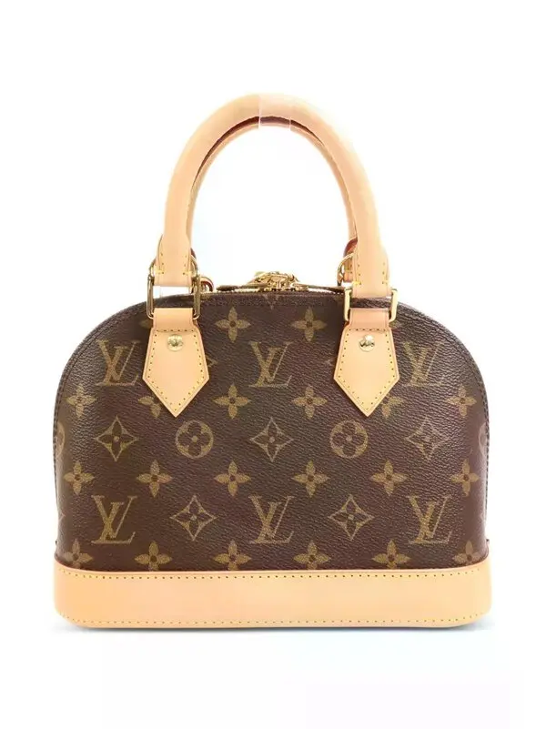 LOUIS VUITTON Bb Alma Monogram Canvas Tote Bag