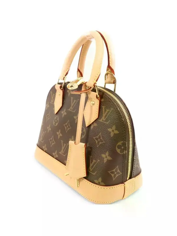 LOUIS VUITTON Bb Alma Monogram Canvas Tote Bag