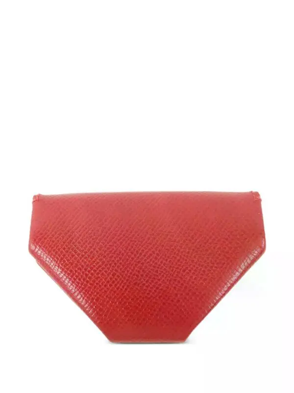 Hermès 1995 Le 24 Coin Purse - Red