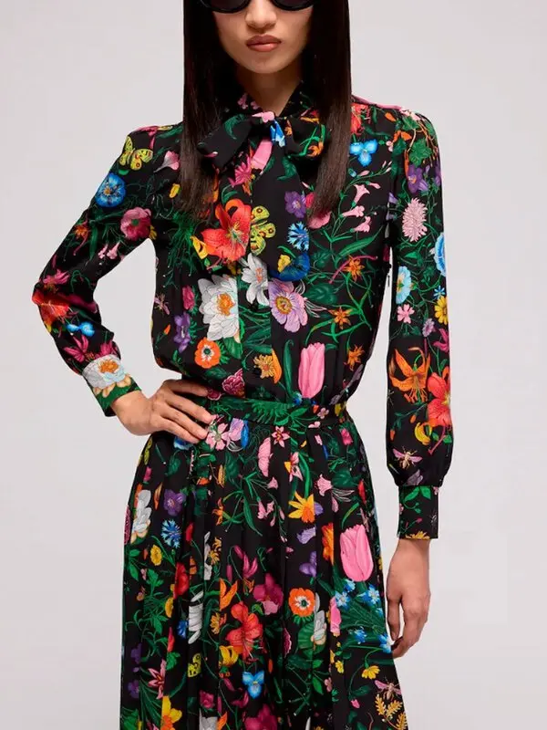 Gucci Flora` Dress