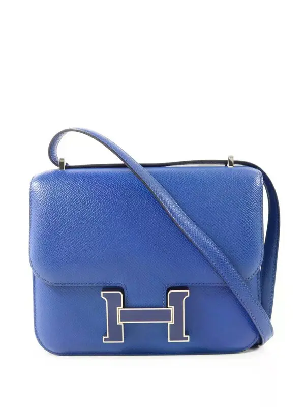 Hermès Mini Constance 18 Shoulder Bag - Blue