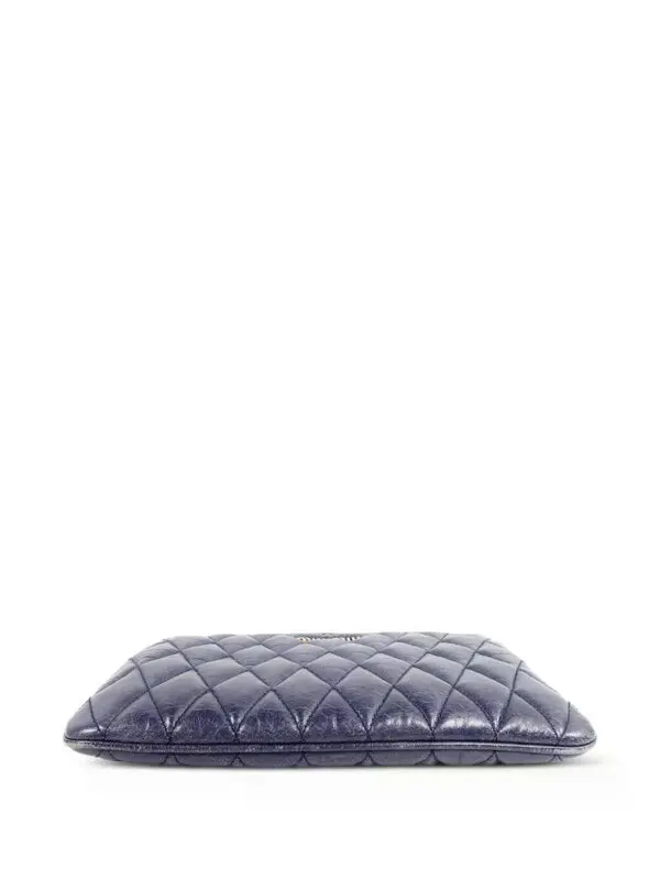 Miu Miu Quilted Leather Shoulder Bag