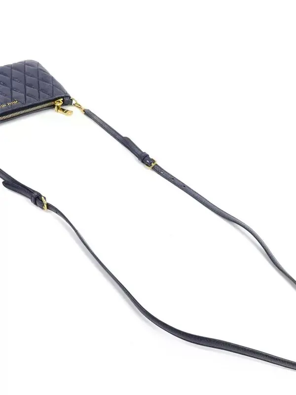 Miu Miu Quilted Leather Shoulder Bag