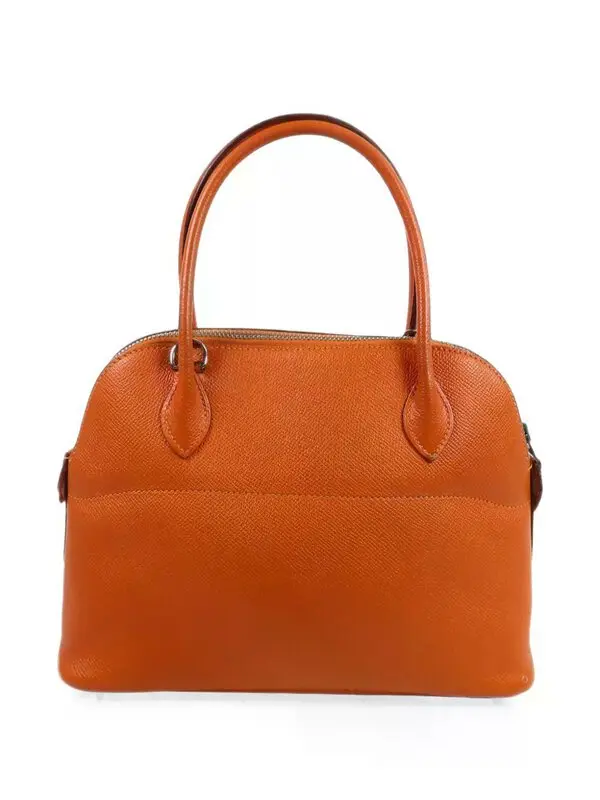 Hermès Bolide 27 Leather Tote Bag - Orange