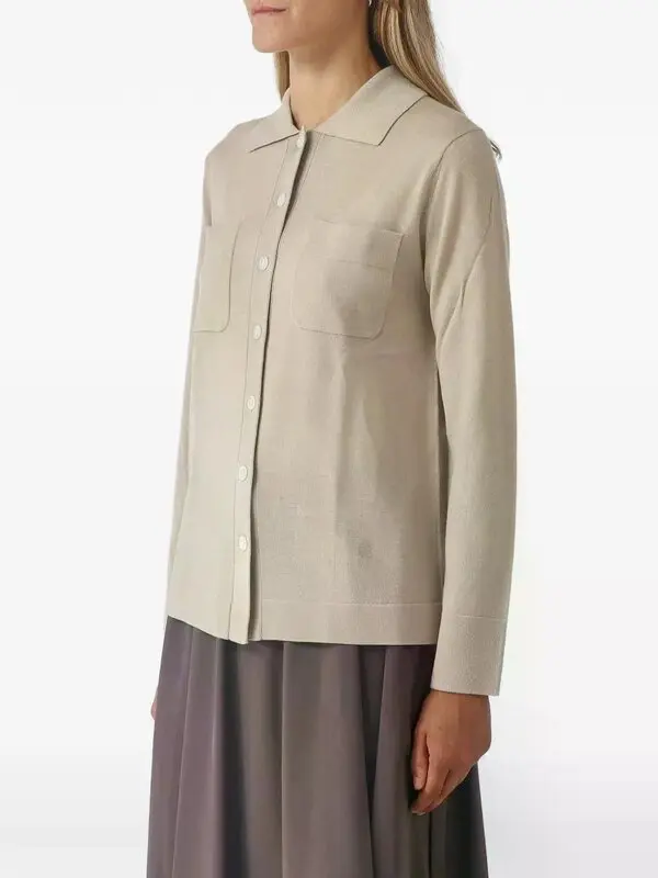 Max Mara Button-up Chest-pocket Cardigan