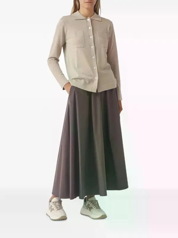 Max Mara Button-up Chest-pocket Cardigan