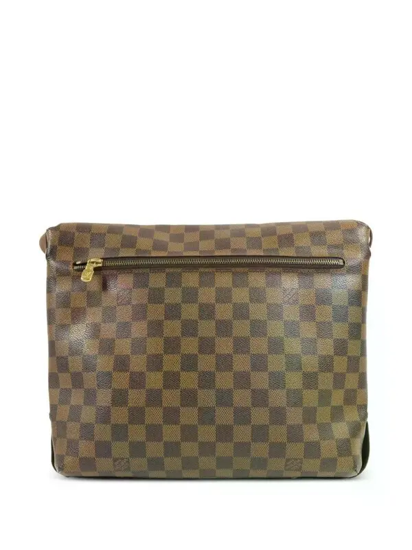 LOUIS VUITTON Mm Brooklyn Damier Messenger Bag - Brown