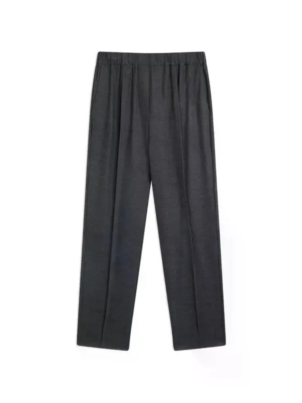 SEMICOUTURE Alfie Elasticated Pressed-crease Trousers