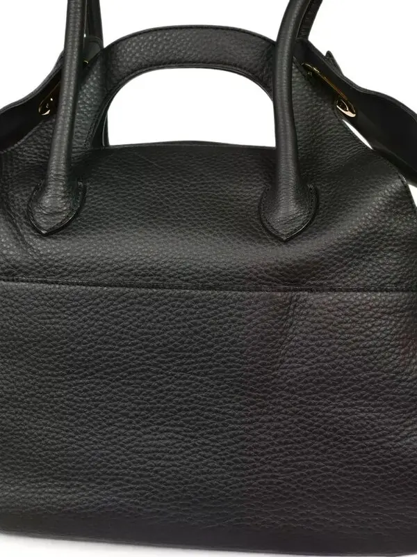 MASU Leather Shoulder Bag - Black