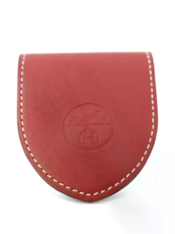 Hermès 2016 Horshoe Money Clip - Red
