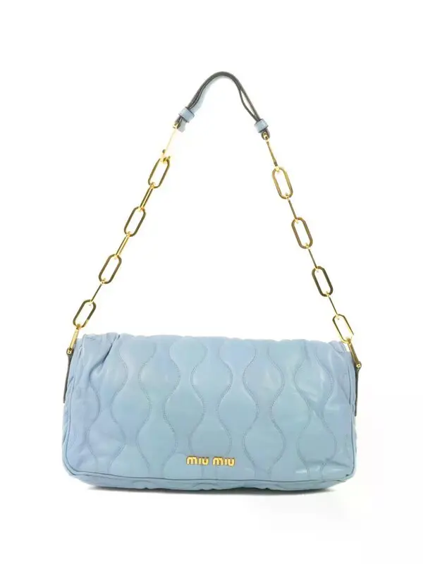 Miu Miu Quilted Leather Shoulder Bag