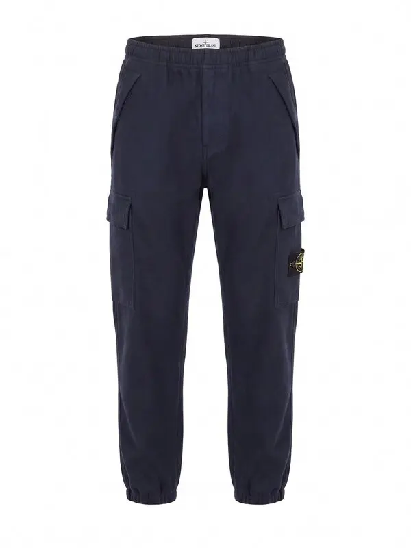 Stone Island Wool Nylon Flannel-tc Pants - Multicolor