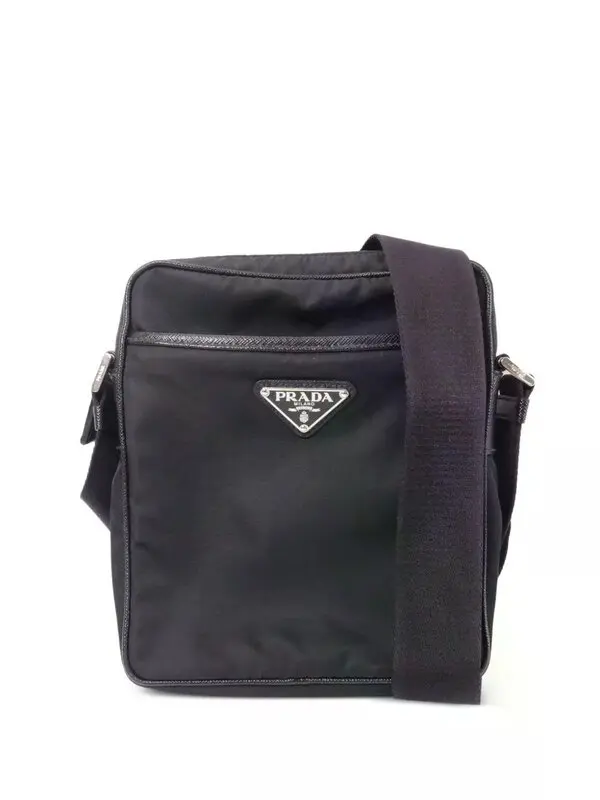 Prada Re-nylon Crossbody Bag - Black